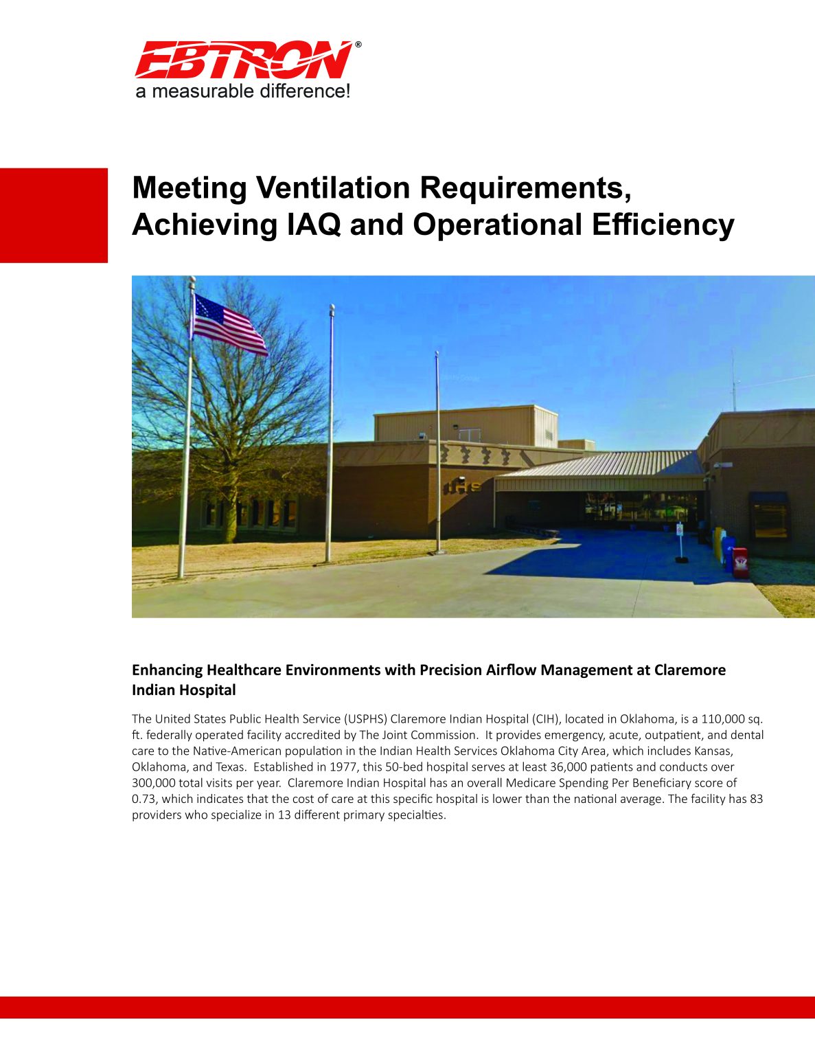 EBTRON Airflow Measurement Solutions (AFMS)