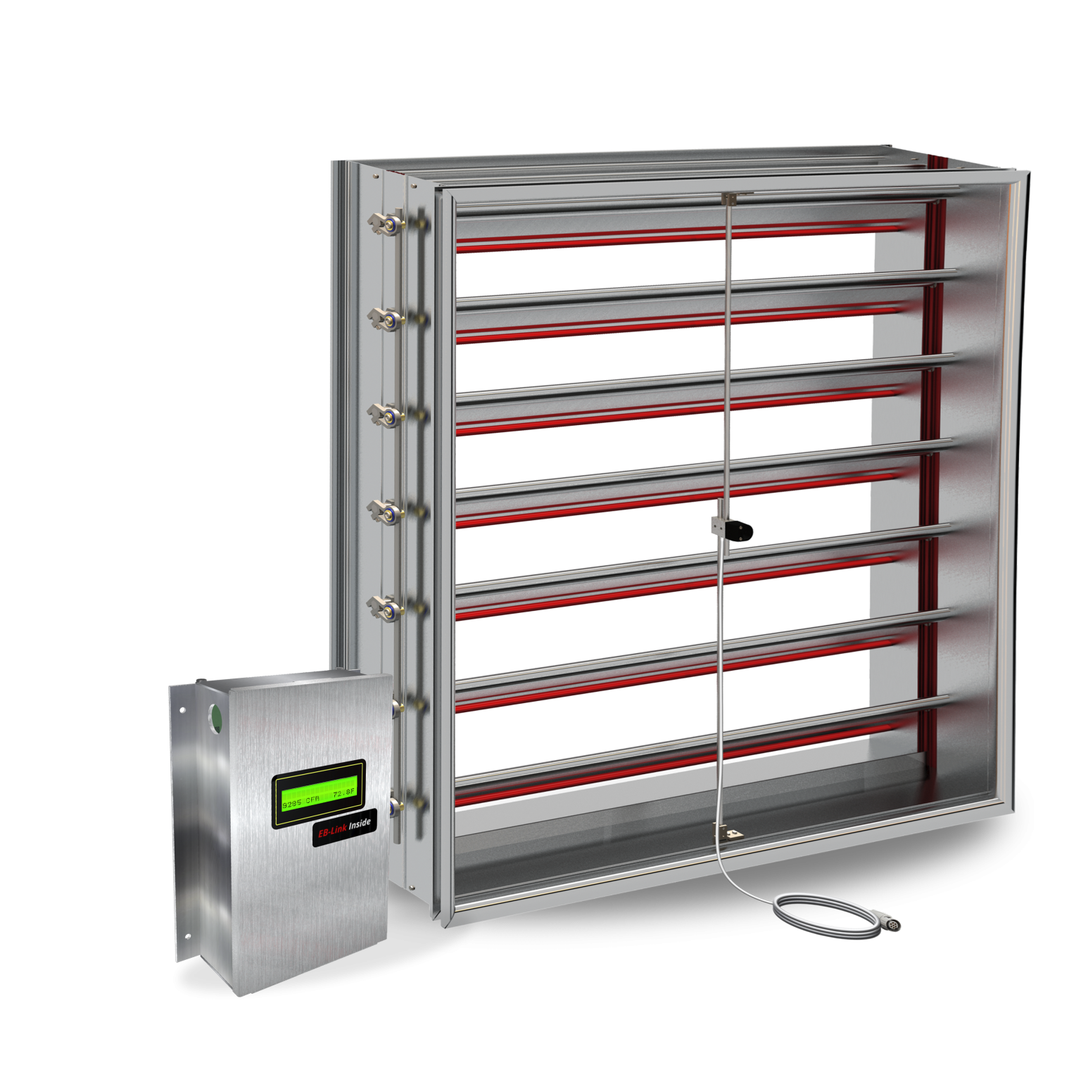 Packaged Damper and Airflow Measurement Combo - EBTRON