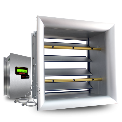 Packaged Damper and Airflow Measurement Combo - EBTRON